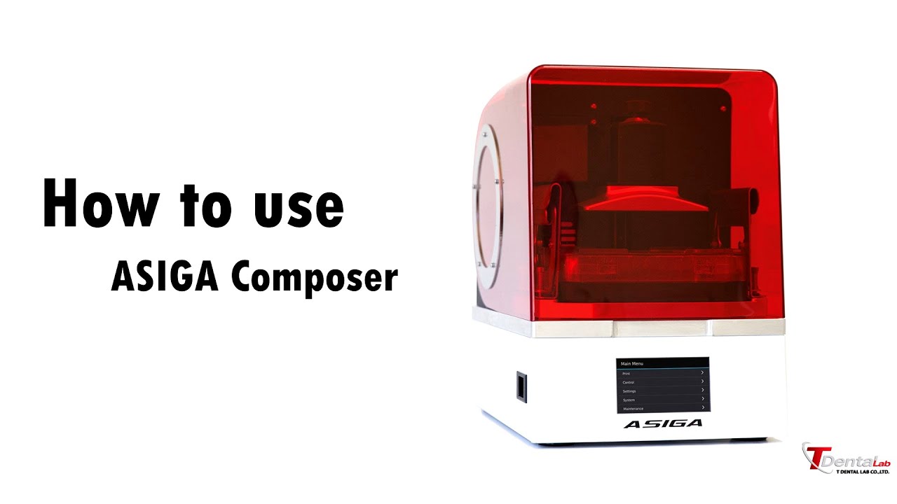 Asiga - วิธีการใช้งาน Asiga Composer กับงานประเภทต่าง ๆ - YouTube