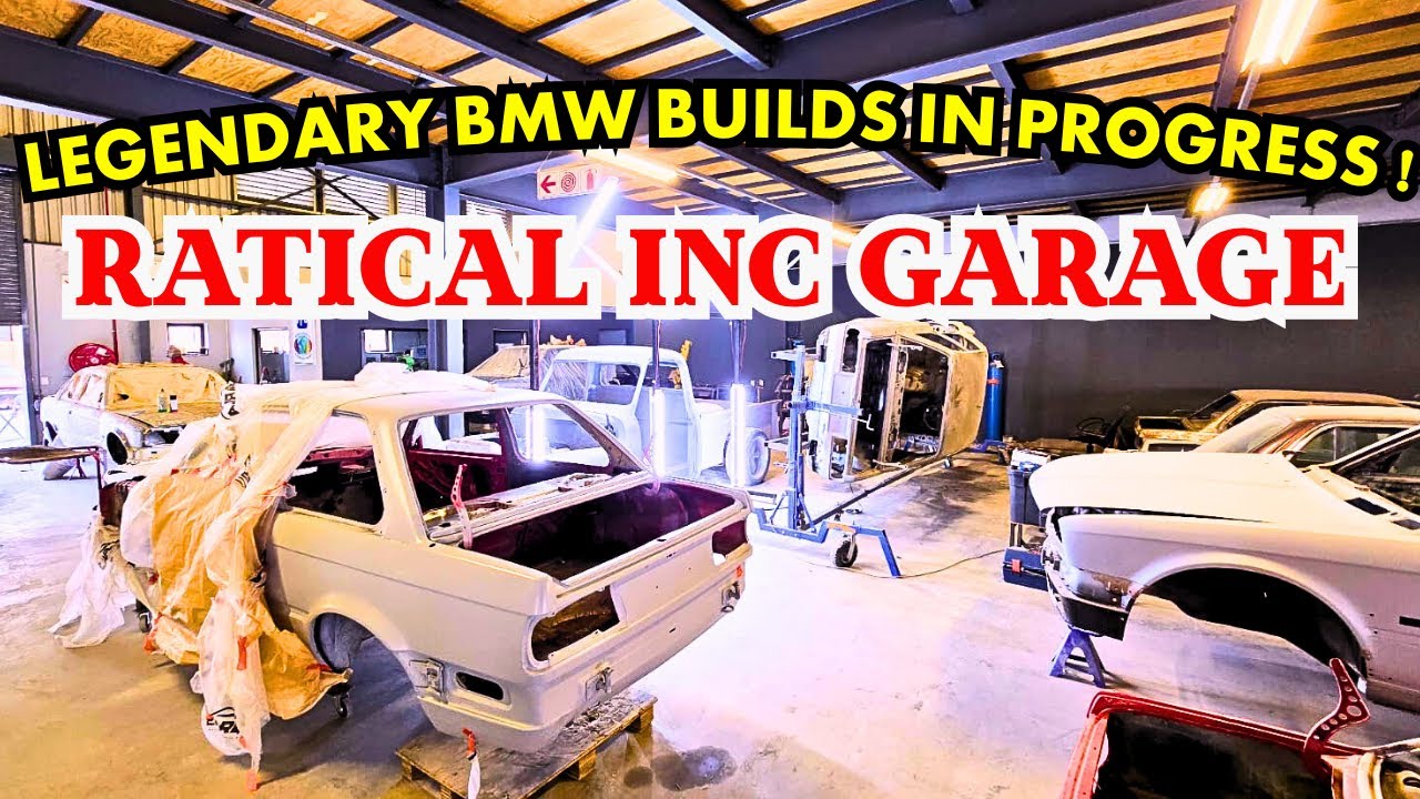 BMW E30 & E28 Restoration Shop Tour | Inside Ratical Inc's 333iS, 325iS ...