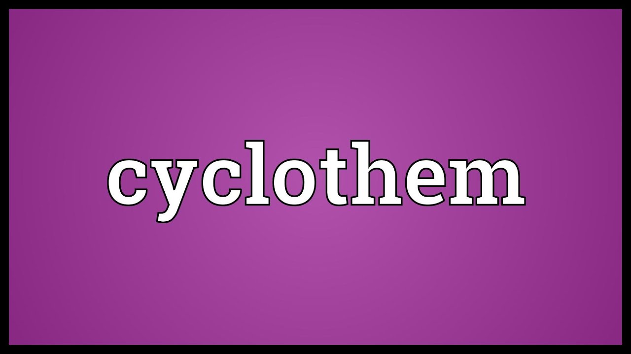 Cyclothem Meaning - YouTube