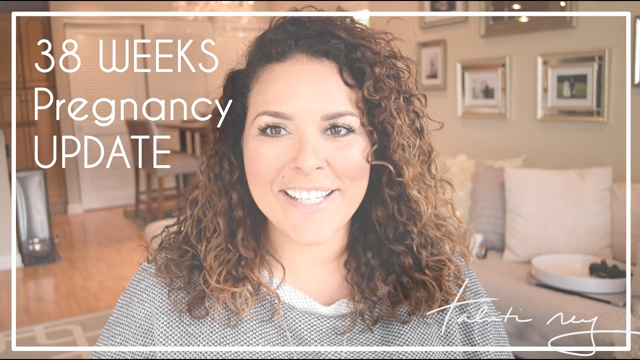 38 Weeks Pregnancy Update | Tahiti Rey - YouTube