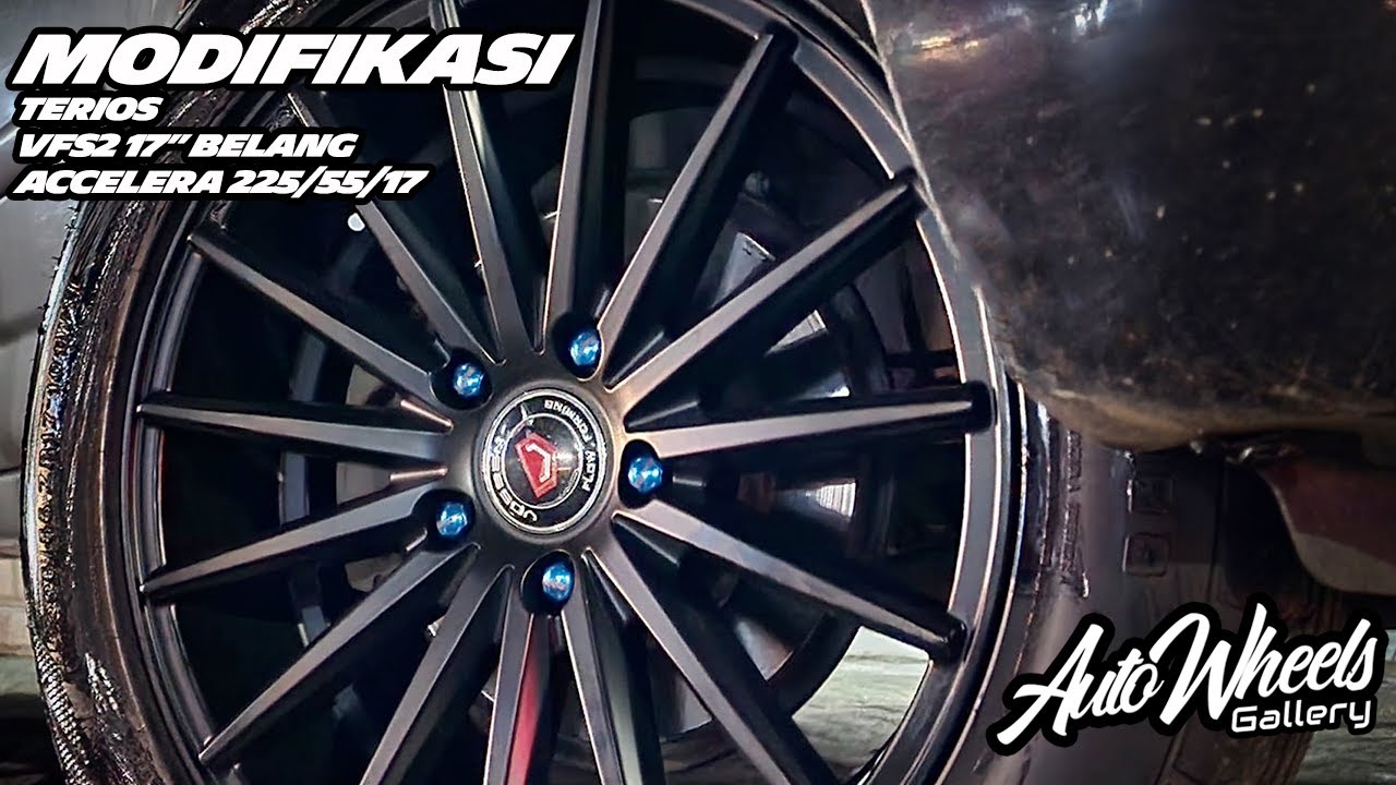 Modifikasi DAIHATSU #terios Dengan VFS2 17" belang by #rhwheels di Auto ...