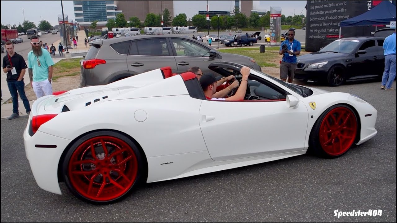 Pimped Out Ferrari 458 Italia? LED Lights! - YouTube