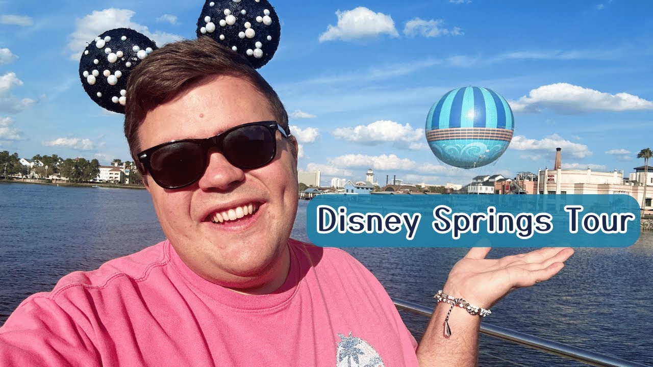Tour of Disney Springs - Disney Merch Shopping March 2025 - YouTube