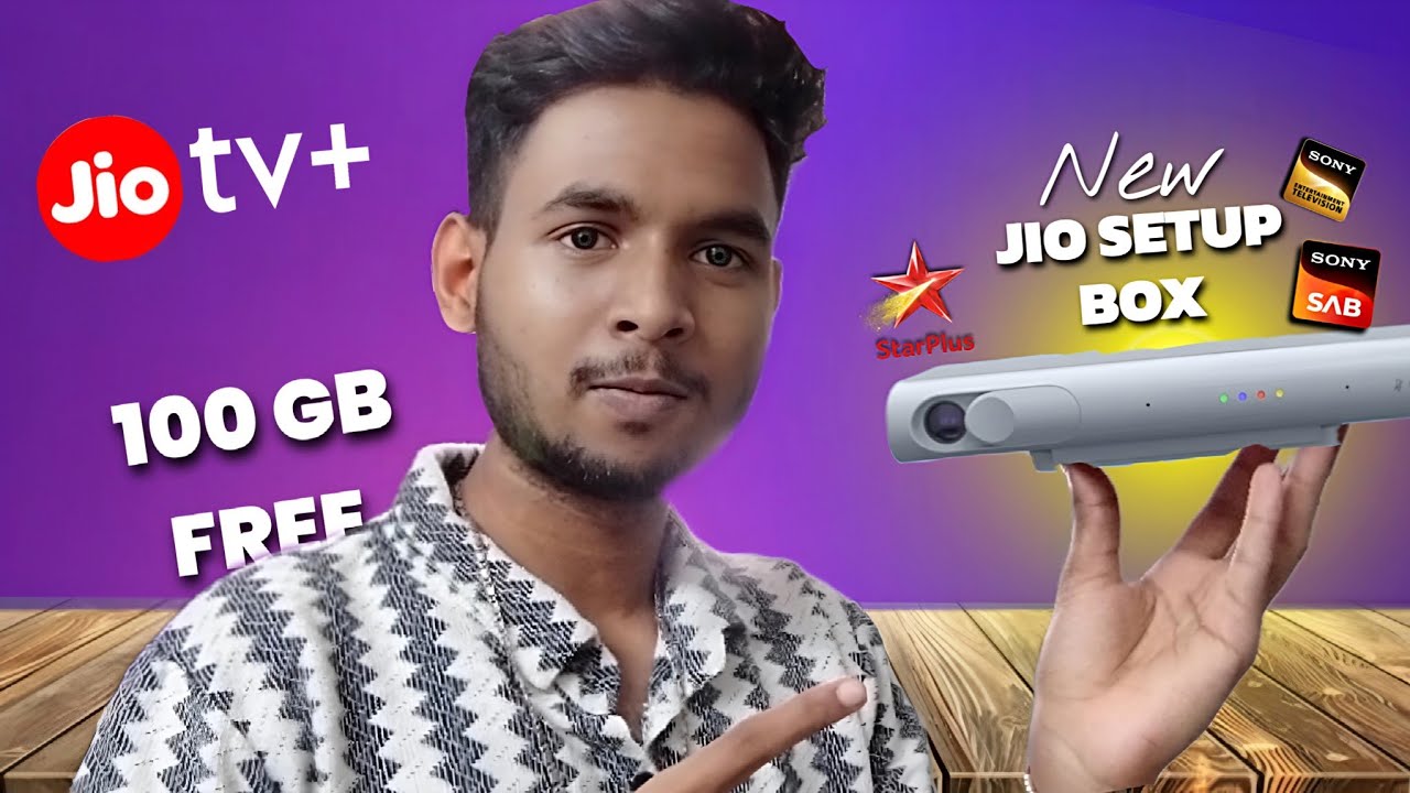 Jio tv new setup box ⚡| Jio Tv+ new updates | Jio 100GB Free cloud ...