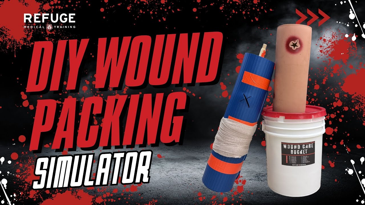 How To Make A DIY Wound Packing Simulator | Bob At Walmart - YouTube