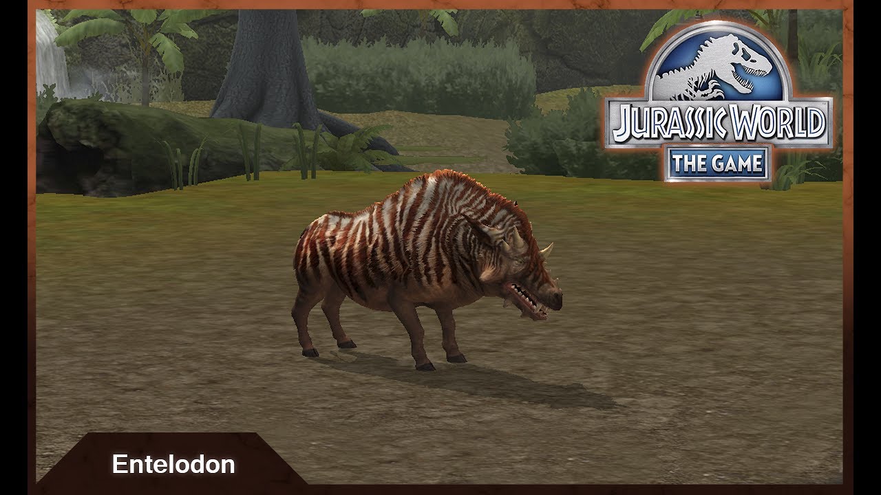 Jurassic World The Game - Entelodon - YouTube