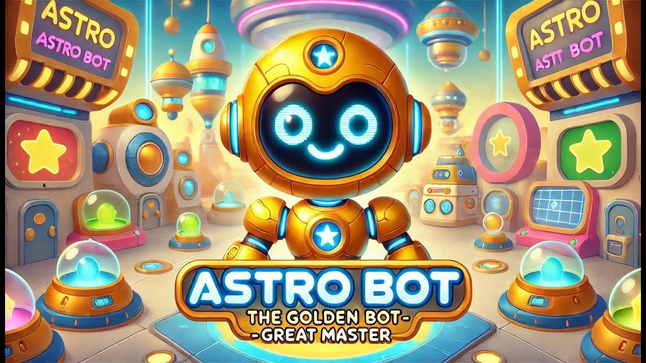 ASTRO BOT - The Golden Bot / Золотой бот - YouTube