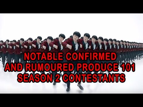 Notable Produce 101 Season 2 Contestant profiles - YouTube
