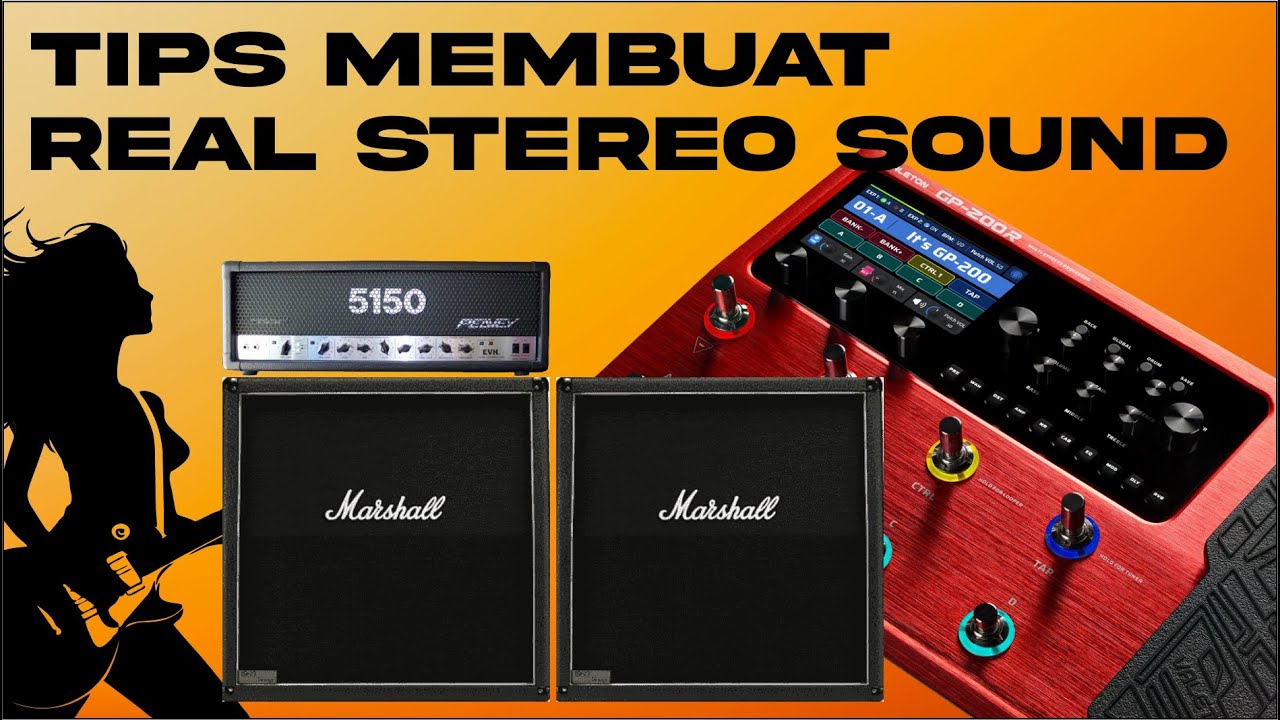Tips membuat "Stereo Sound" Valeton GP-200 - YouTube