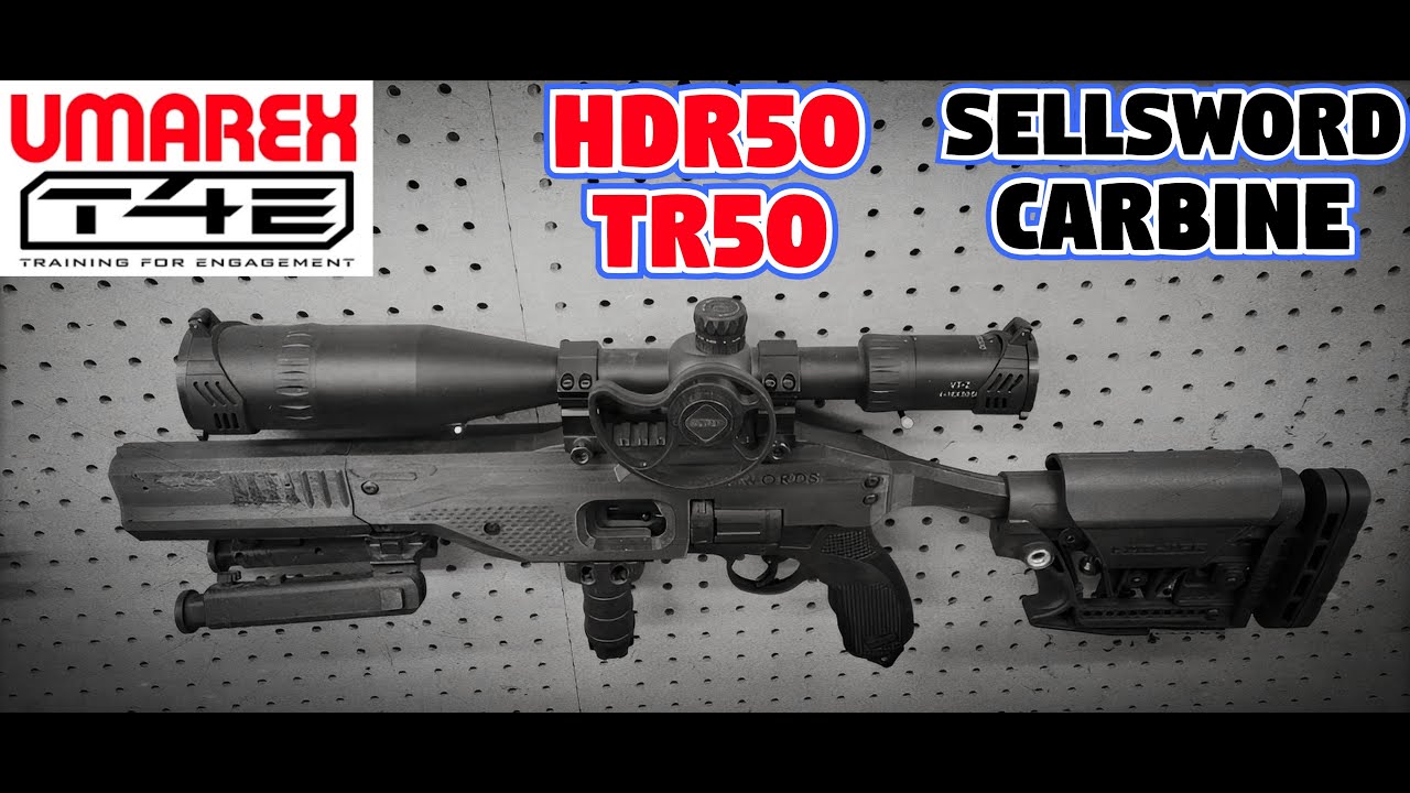 Umarex HDR50 TR50 Sellsword Carbine Rifle Kit - YouTube