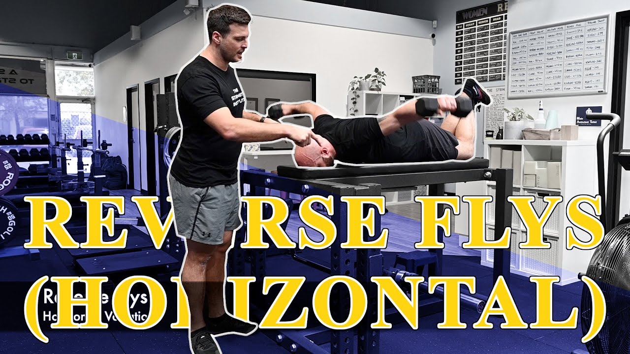 Reverse Flys (Horizontal) - Tutorial - YouTube