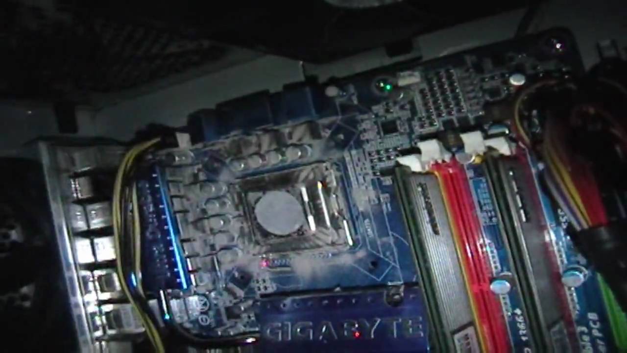 Intel Core2 Quad CPU Cooler Cleaning - YouTube