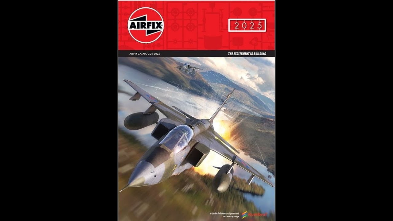 Airfix 2025 Catalogue page by page review. - YouTube