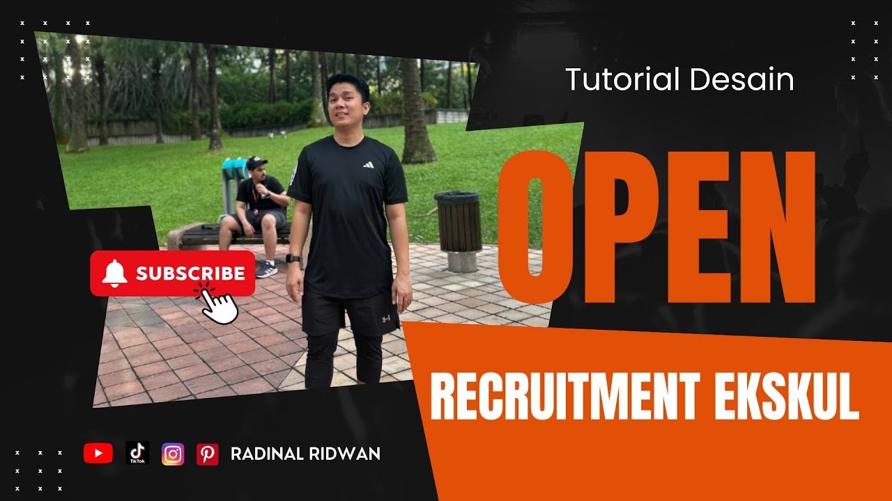Tutorial Desain Poster Open Recruitment Ekskul di Canva 🏀⚽🏸 [WAJIB SAVE ...