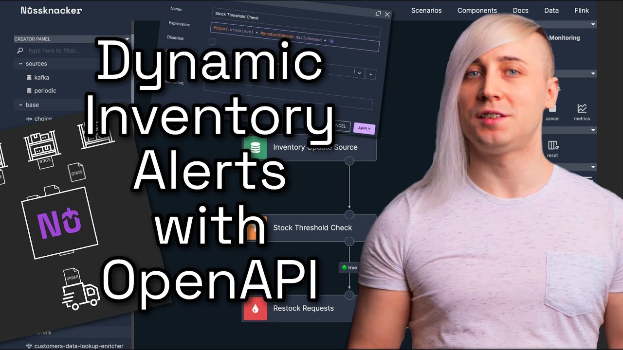 Build Dynamic Inventory Monitoring with Nussknacker and OpenAPI - YouTube