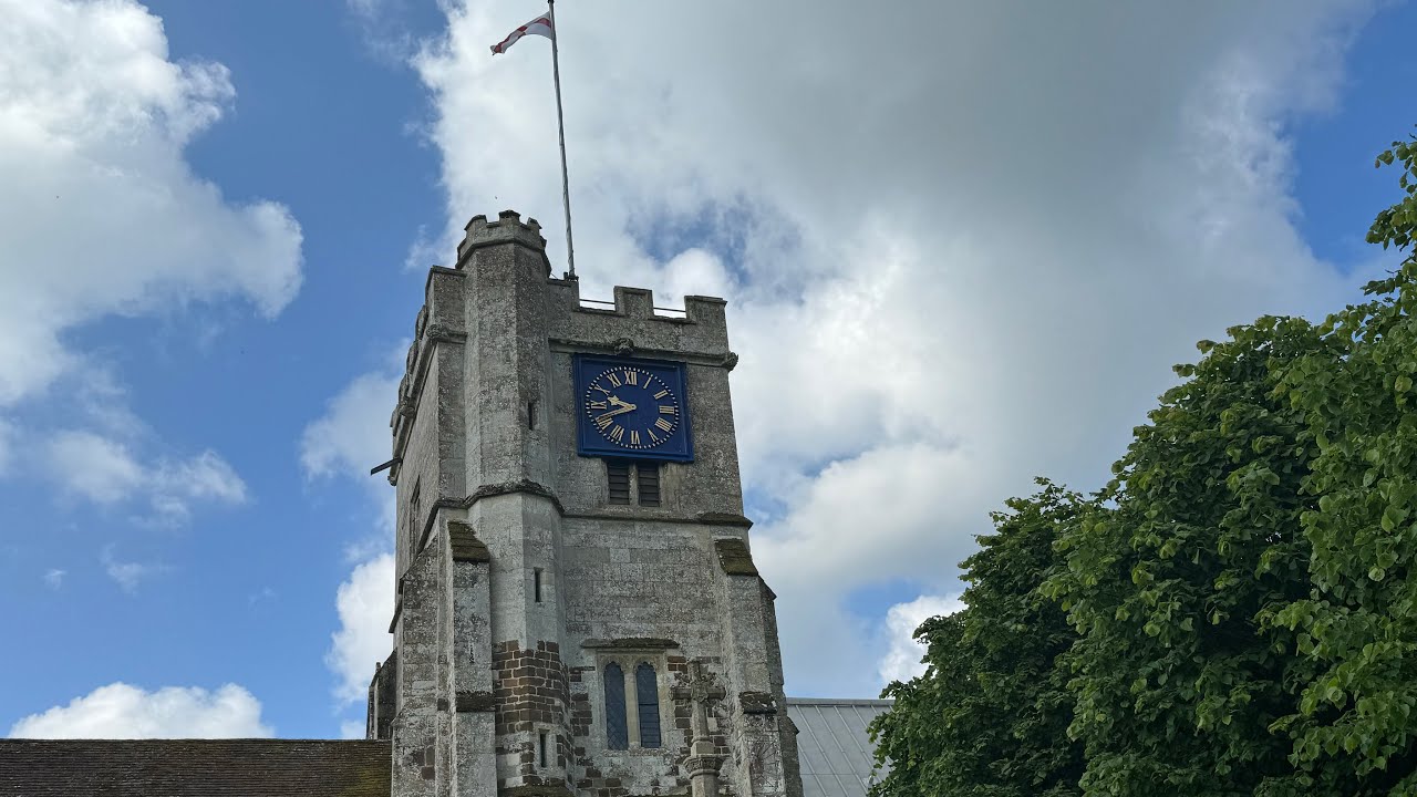 St Mary’s Church Fordingbridge Bell - YouTube