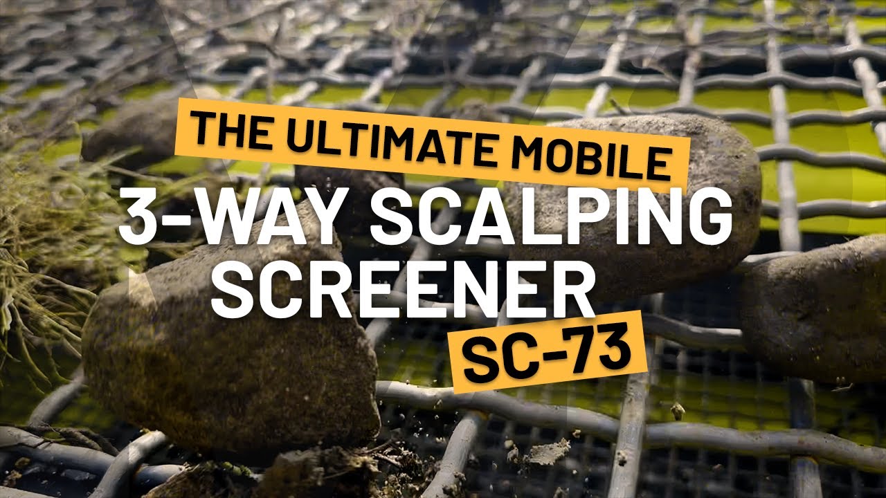 Tracked Scalping Screener Review - ARK SC-73 - 7' 3' Compact 3-Way ...