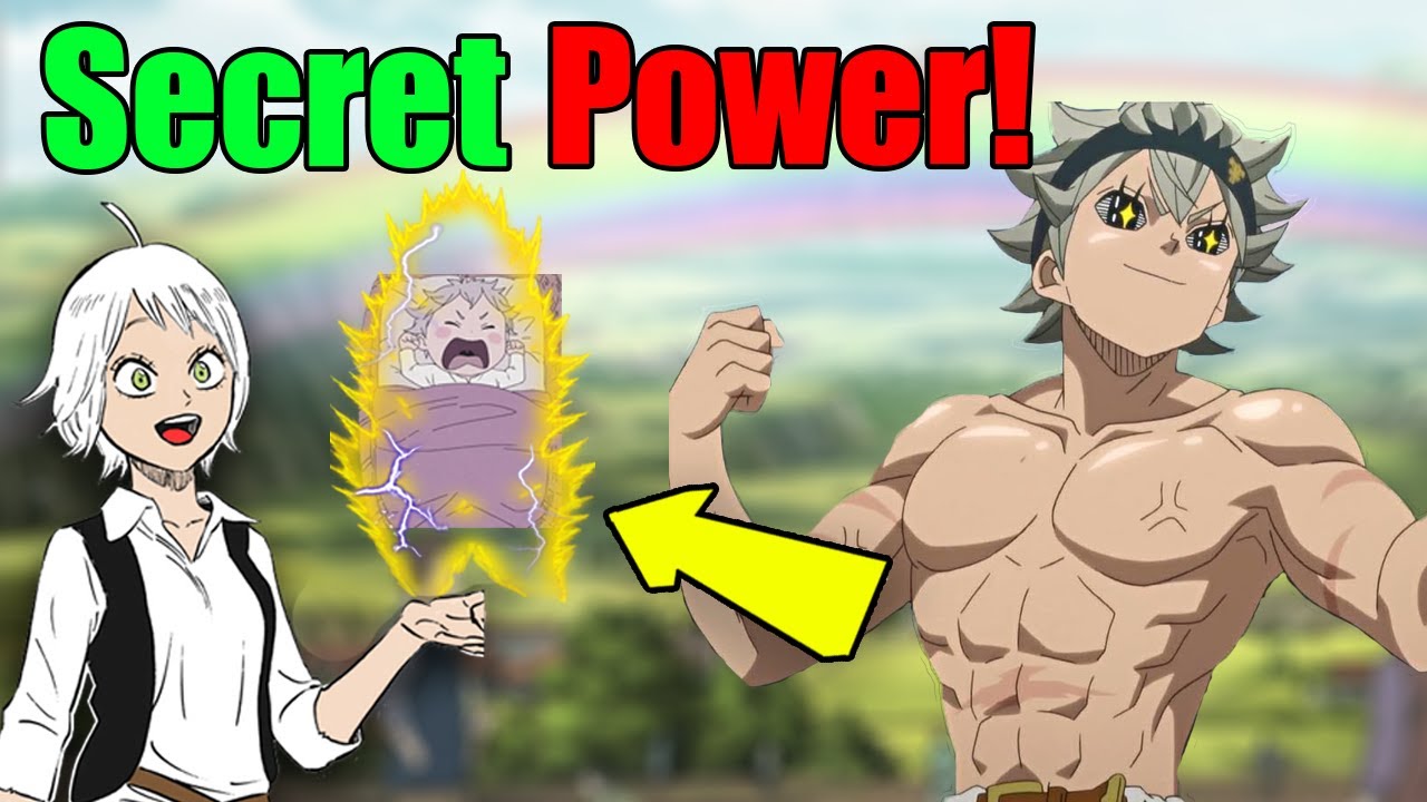 Why Asta’s Muscles Are So Strong?! HIS SECRET POWER! (Black Clover ...