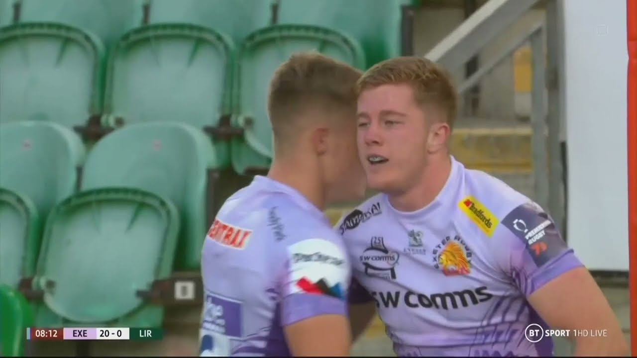 Joe Snow Rugby Highlights - YouTube