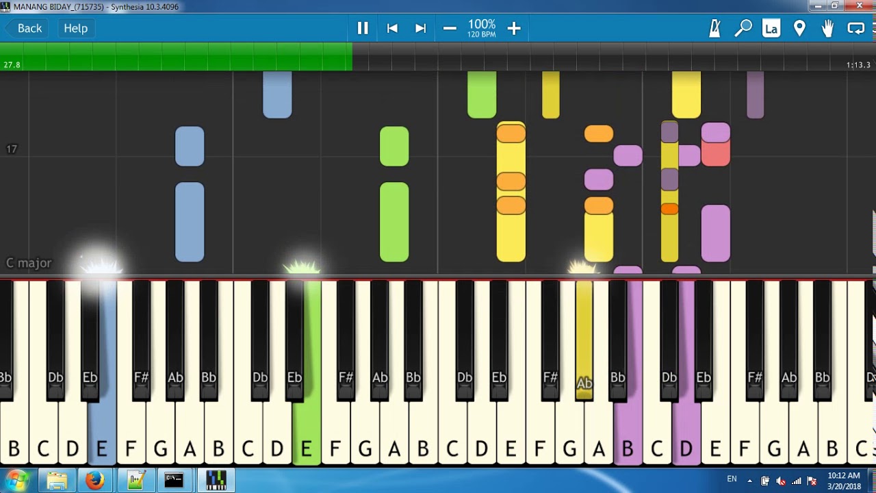 MANANG BIDAY_(715735)[Synthesia piano tutorial] - YouTube