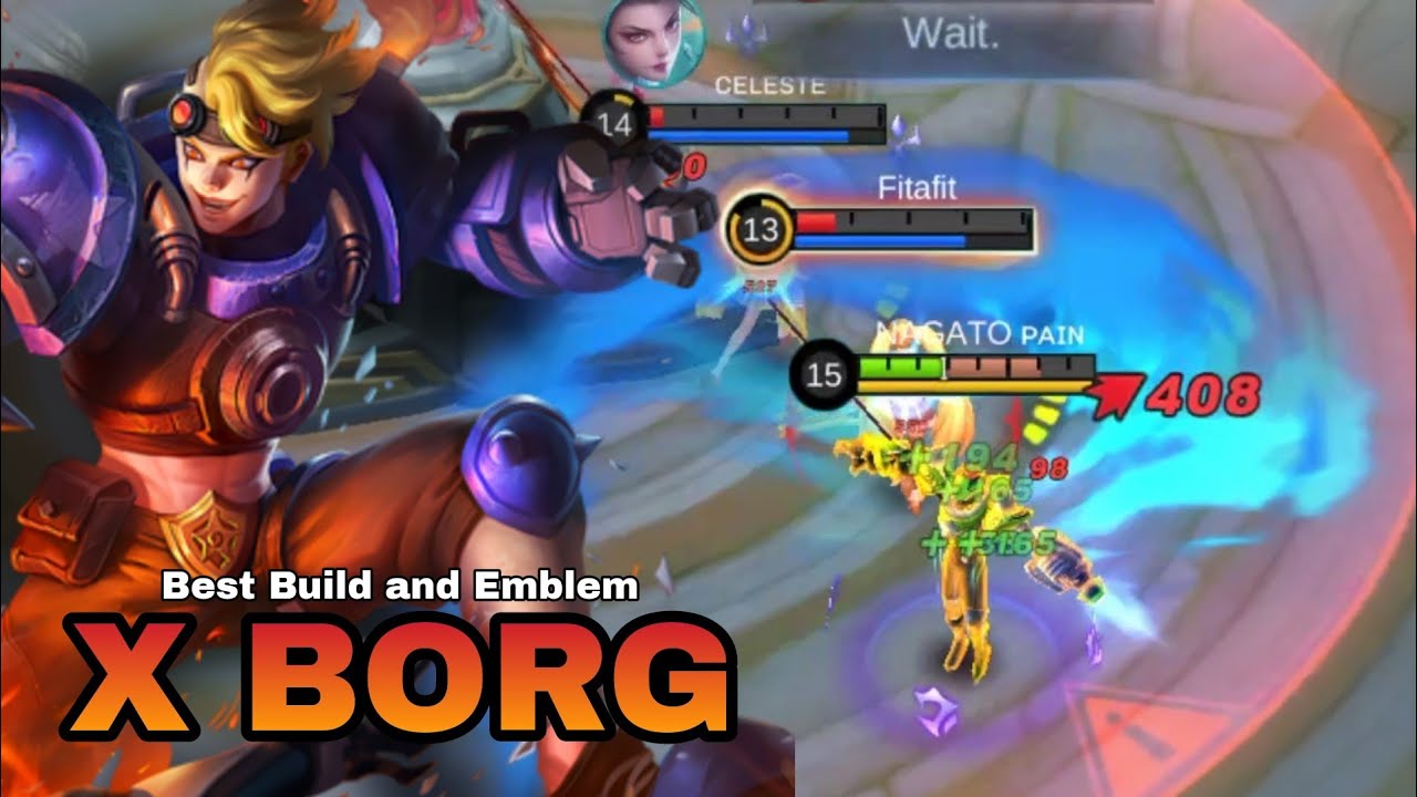 Xborg New Ingame Design Try This Op Build - XborgBest Build and Emblem ...