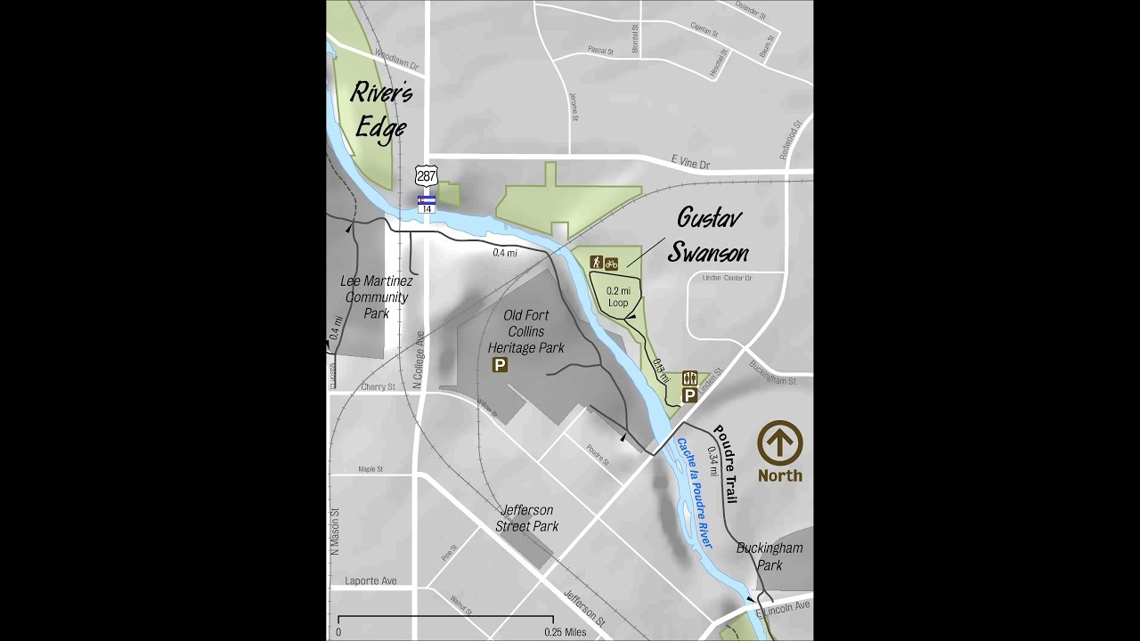 Fort Collins Natural Areas Website Official Boundary Map Of Gustav ...