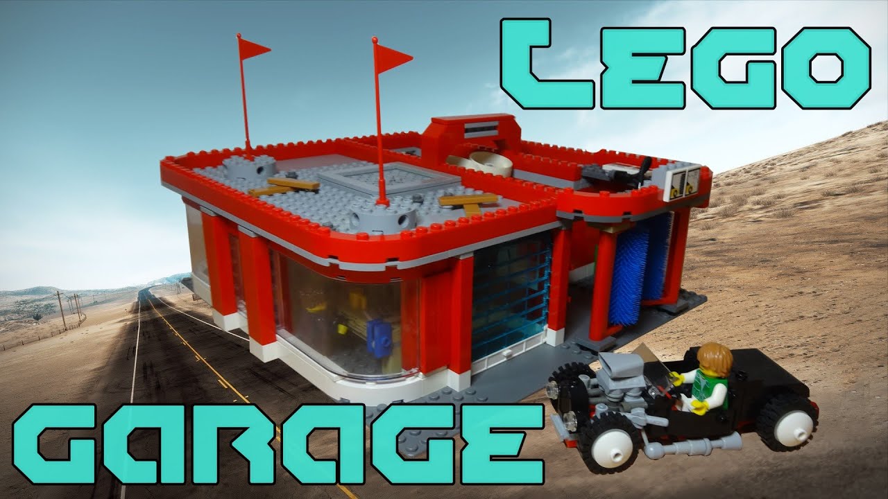 Lego Garage & Car Wash - YouTube