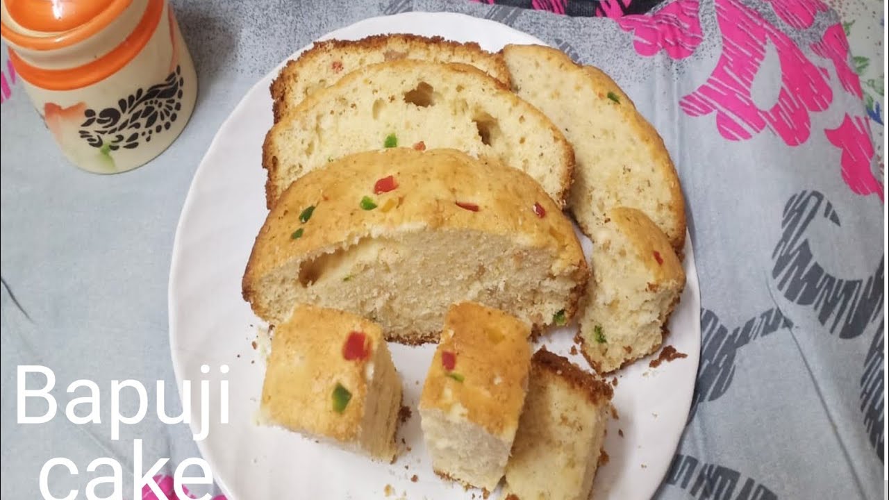 বেকারি স্টাইলে বাড়িতে গ্যাসের চুলায় খুব সহজে তৈরি করুন বাপুজি কেক ।bapuji cake recipe . - YouTube