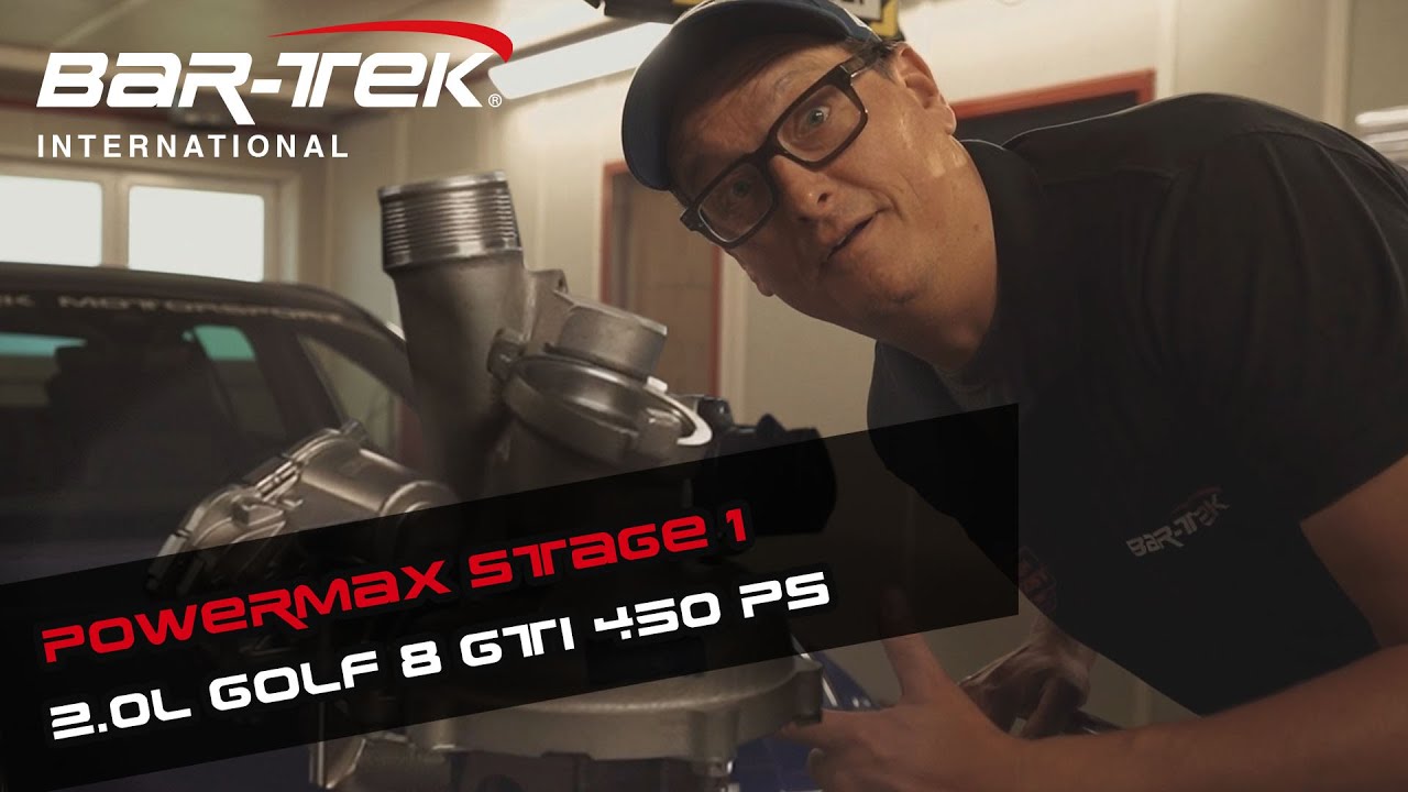Garrett Powermax Stage 1 Turbocharger 450 PS Golf 8 GTI MK8 | BAR-TEK ...