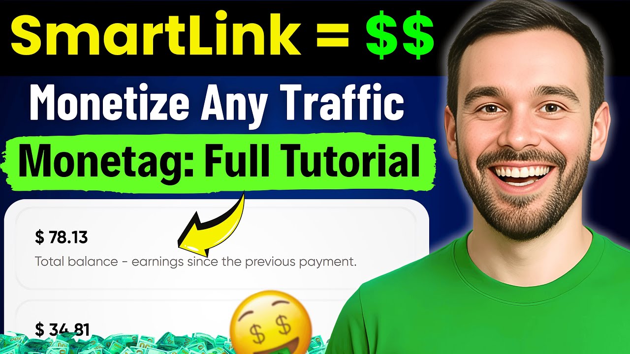 Monetize Any Traffic And Earn Money With Monetag (Step By Step Tutorial ...