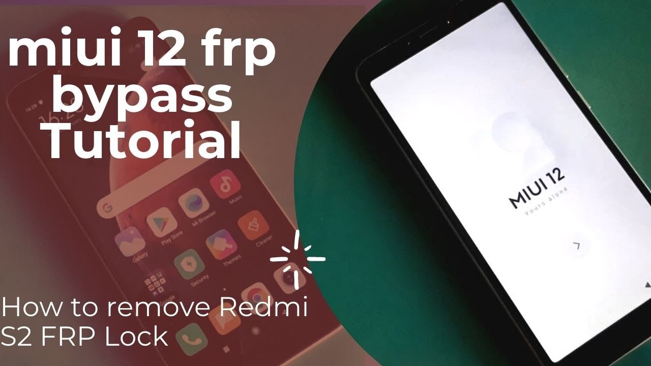 miui 12 frp bypass Tutorial 2021|| How to remove FRP Lock On Redmi S2 ...