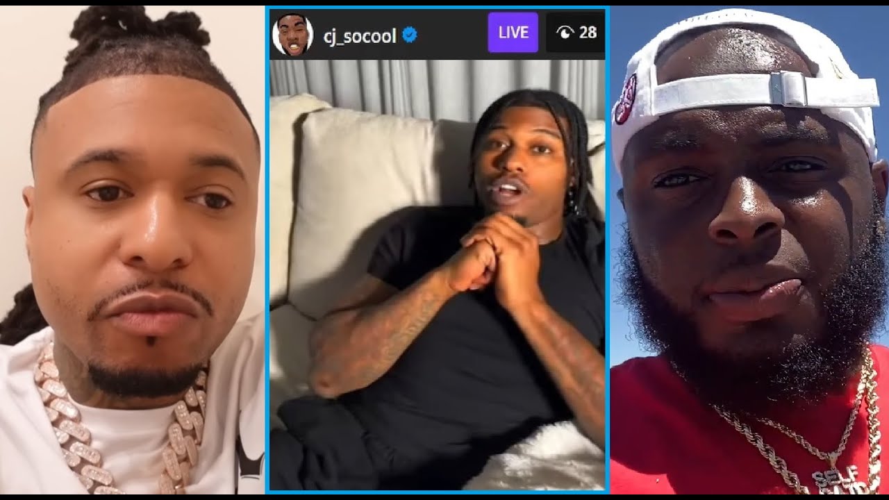 CJ SO COOL "EXPOSED" CJ ON 32's Shady Night Club Business on IG Live ...