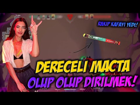 DERECELİ MAÇTA ÖLÜP ÖLÜP DİRİLMEK 😯| VALORANT