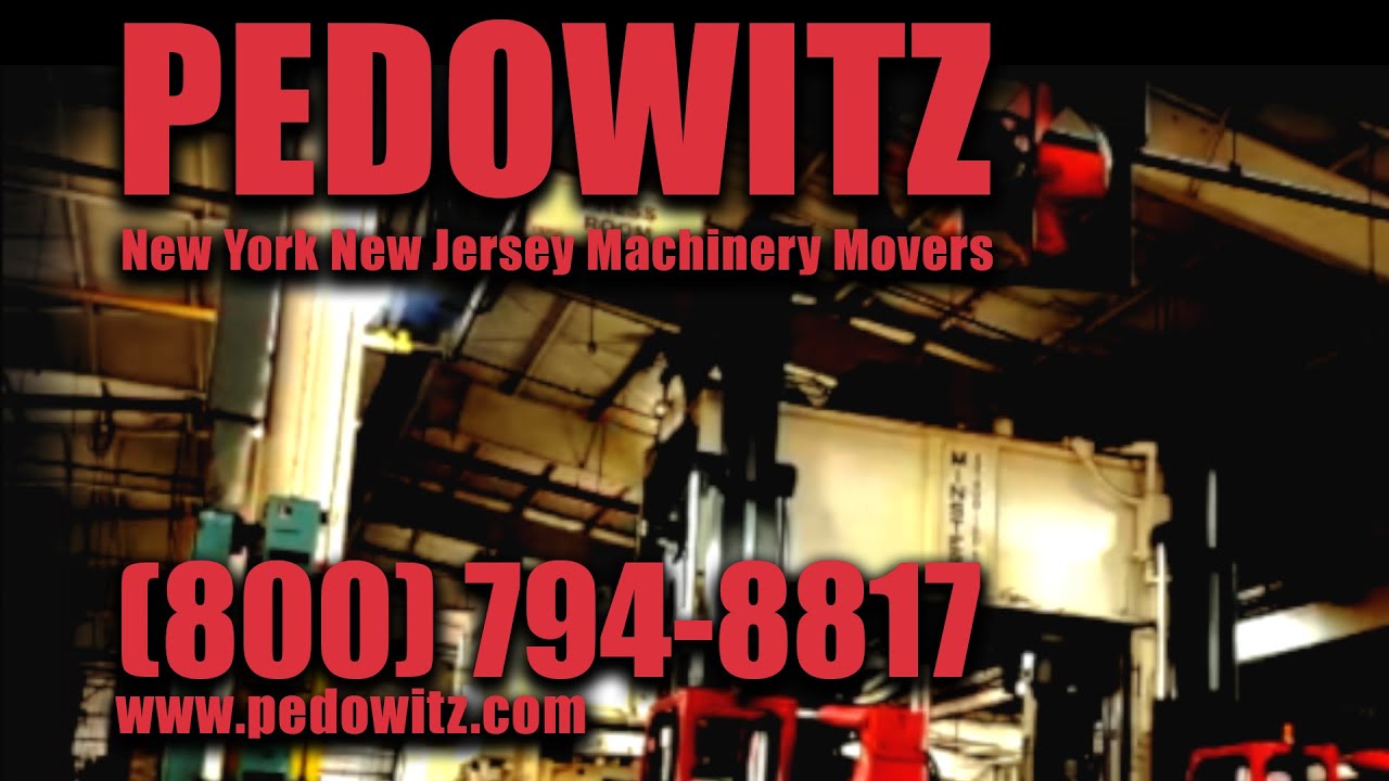 Pedowitz Machinery Movers NYC Crane Services Trucking & Rigging ...