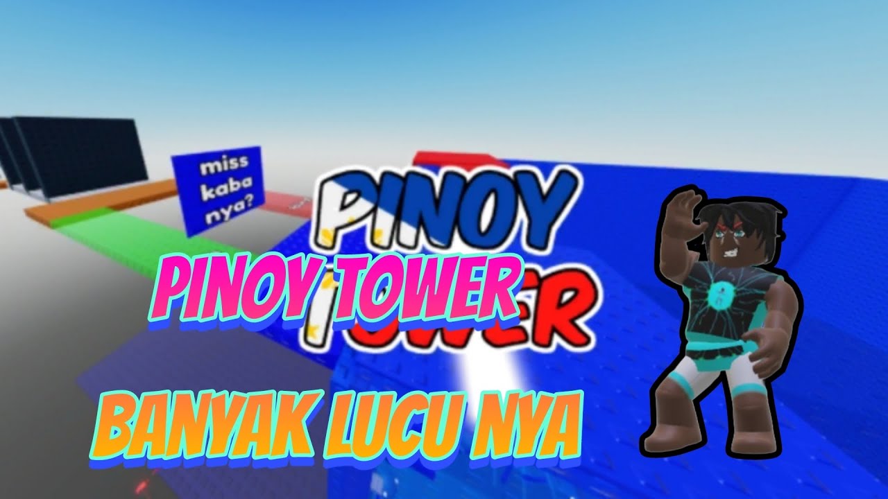 Pinoy tower banyak ngakak asli (Roblox) #games #gaming #lucu - YouTube