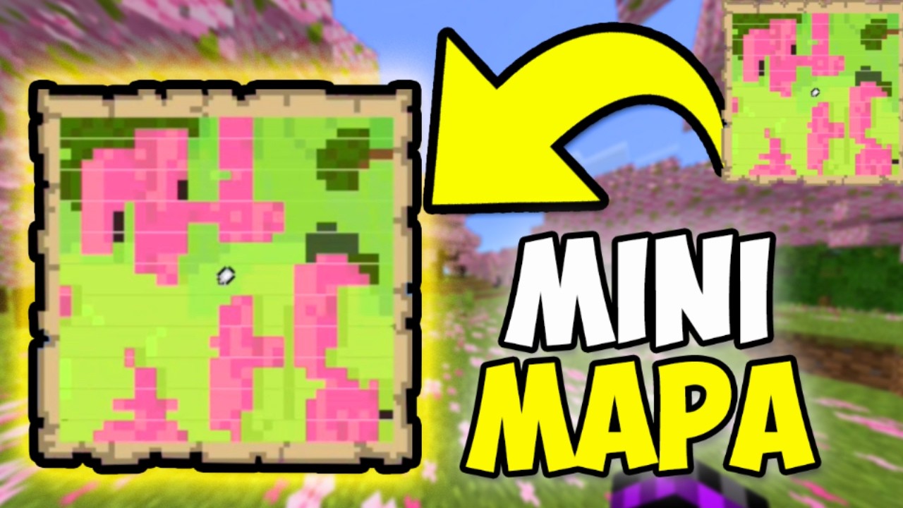 POR FIN MINI MAPA ADDON para Minecraft Bedrock 1.21 PE - YouTube