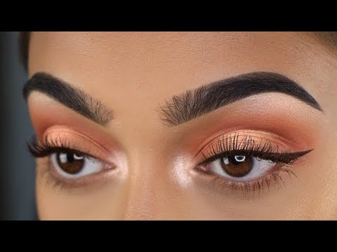 EASIEST Sparkly Monotone Eye Makeup😍 Step By Step Eye Makeup Tutorial ...