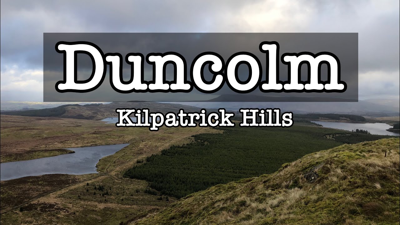 Duncolm & The Slacks, Kilpatrick Hills - YouTube