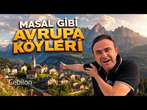Masal Gibi Avrupa Köyleri - Bakın Nerelerde Yaşıyorlar !!!