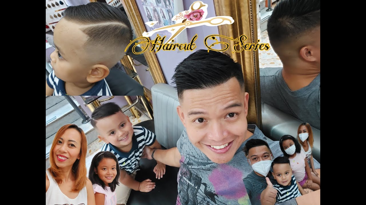 Family Haircut Day - YouTube