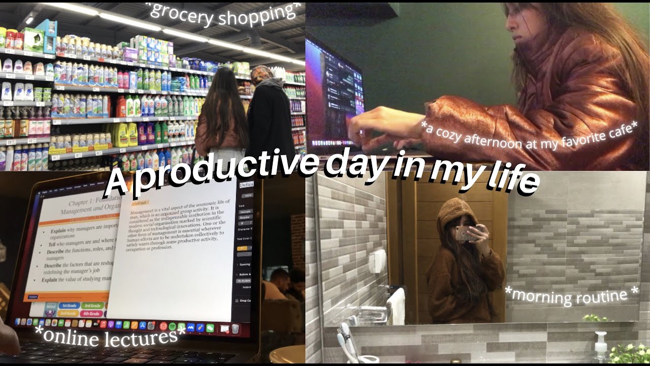 REALISTIC MORNING ROUTINE OF A UNIVERSITY STUDENT : Waking up at 5 Am ...