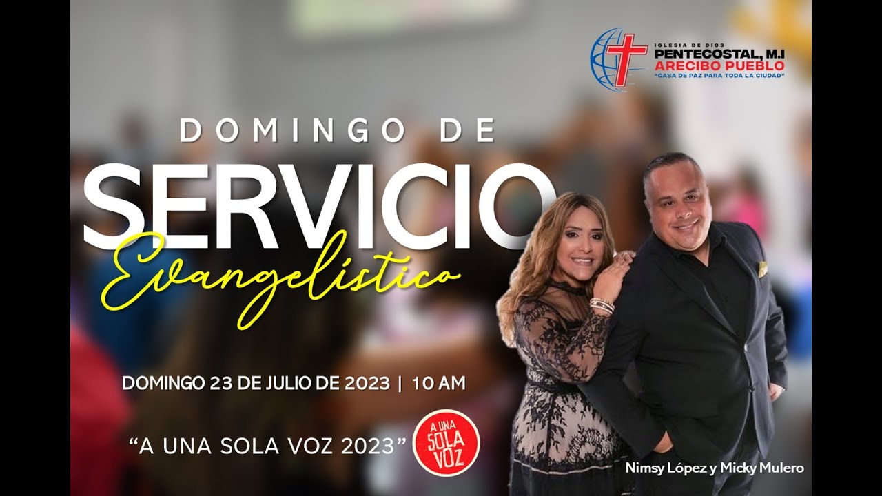 Nimsy Lopez y Micky Mulero | SERVICIO EVANGELÍSTICO - YouTube