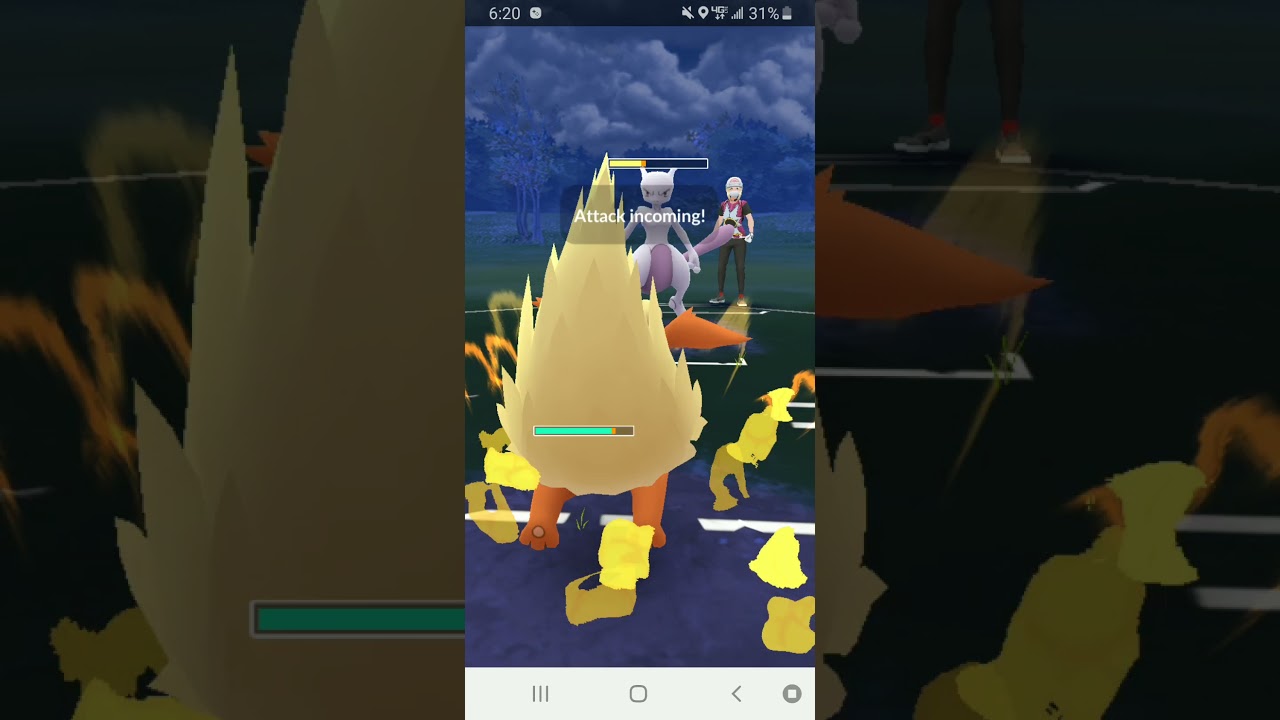 Pokemon Go fight - YouTube