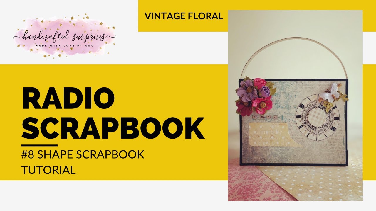 How to make a Radio Scrapbook | Paper Radio DIY | World Radio Day - YouTube