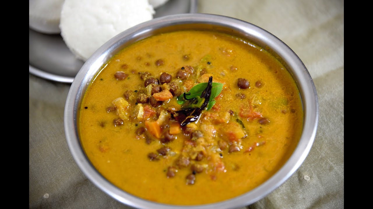 Nadan Kerala Kadala Curry recipe | Red chickpea curry recipe - YouTube