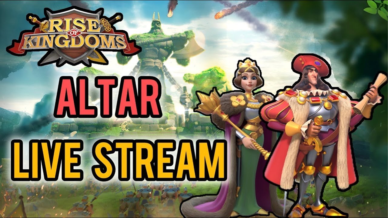 LIVE! Mr Siege fighting in Altar if Darkness Rise of Kingdoms Ranged ...
