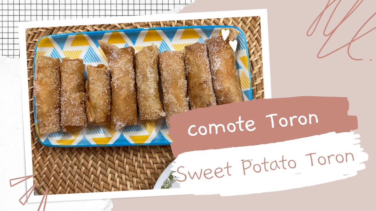 Camote Toron / Sweet Potato Toron pang merienda |Mai Kenzie - YouTube