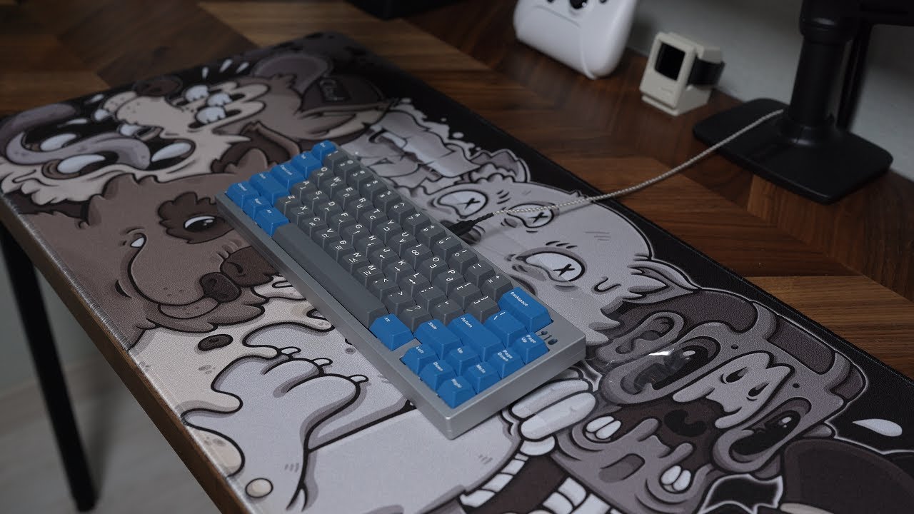 TGR 910 v2 ME with lubed Bsun Raw Typing Sounds - YouTube