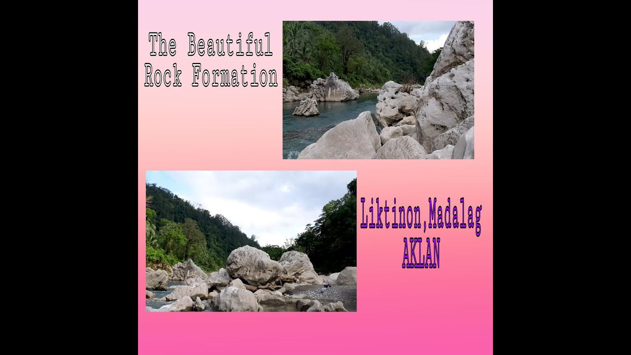 The Beautiful Rock Formation | Liktinon Madalag Aklan - YouTube