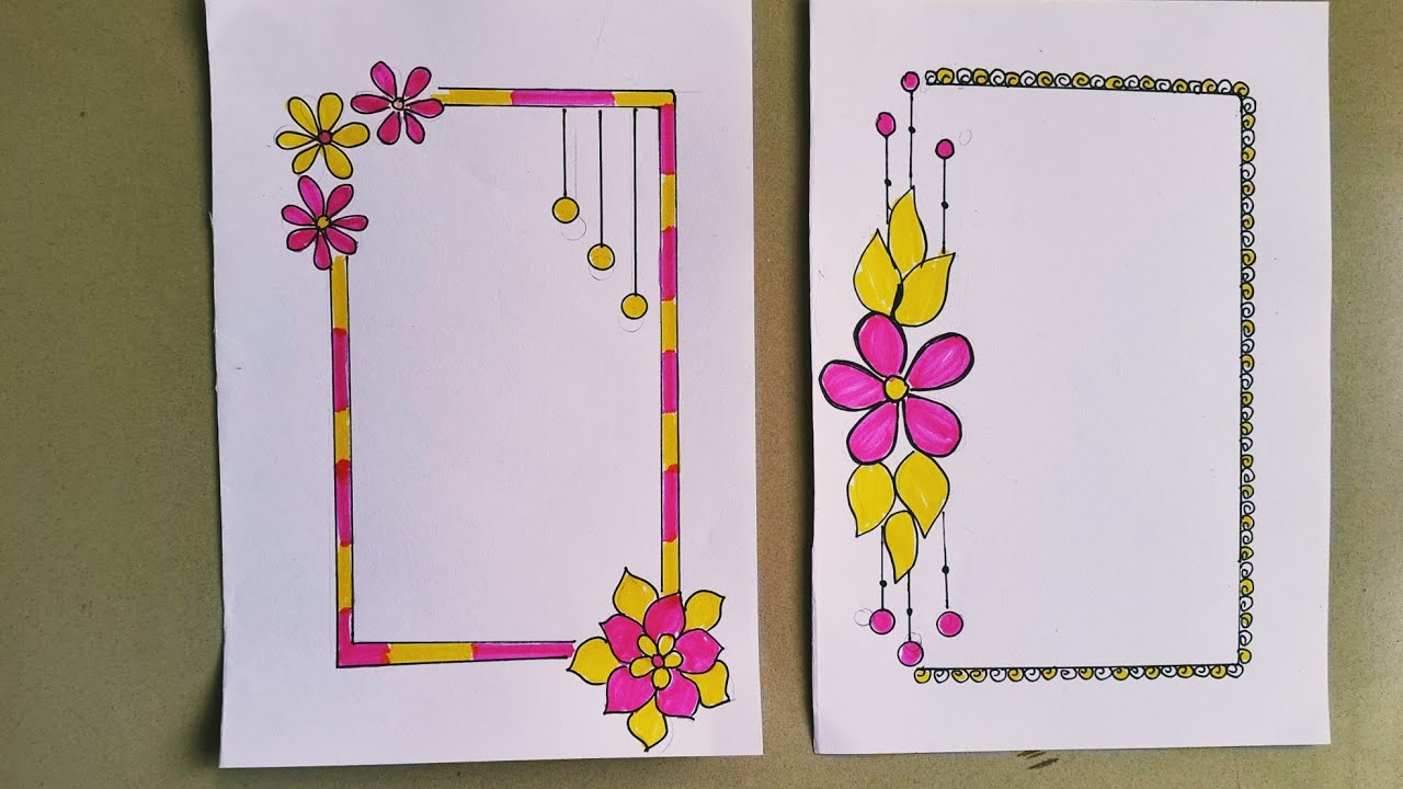 Border Designs/Border design for project/Project work designs ...